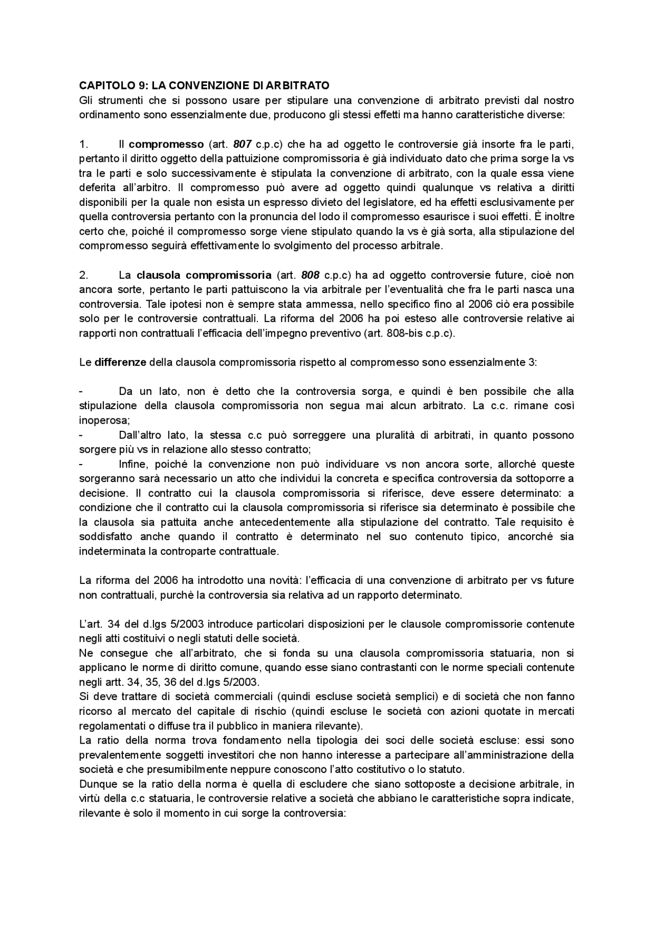 Diritto Processuale Civile Luiso Docsity