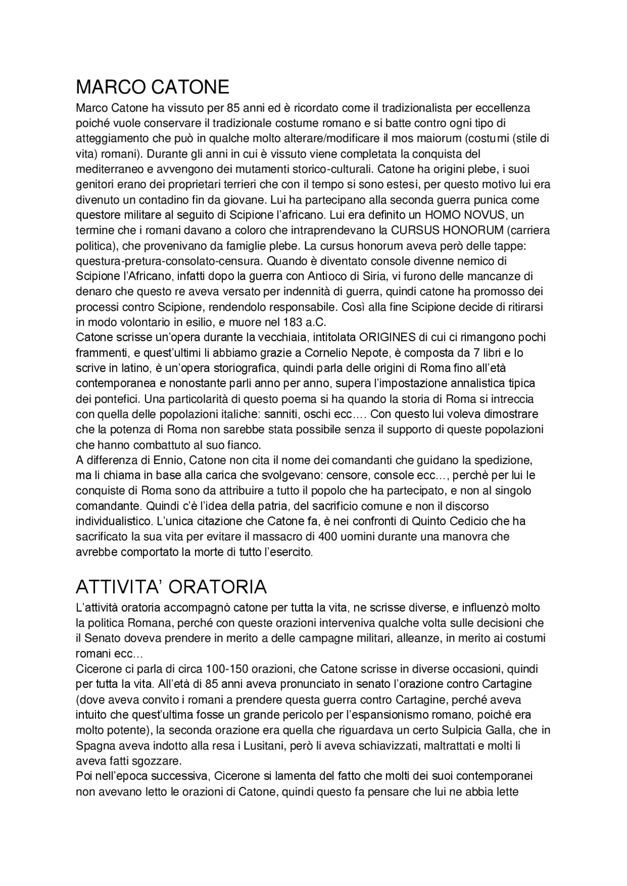 Marco Catone Docsity