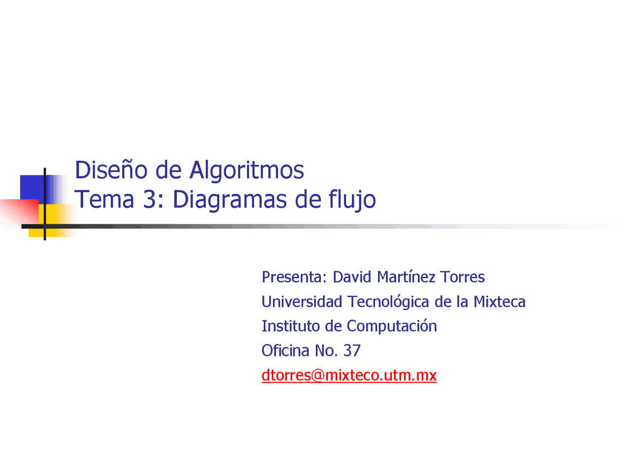 Diseño De Algoritmos Lecture Notes Of Sistemas Eléctricos Docsity