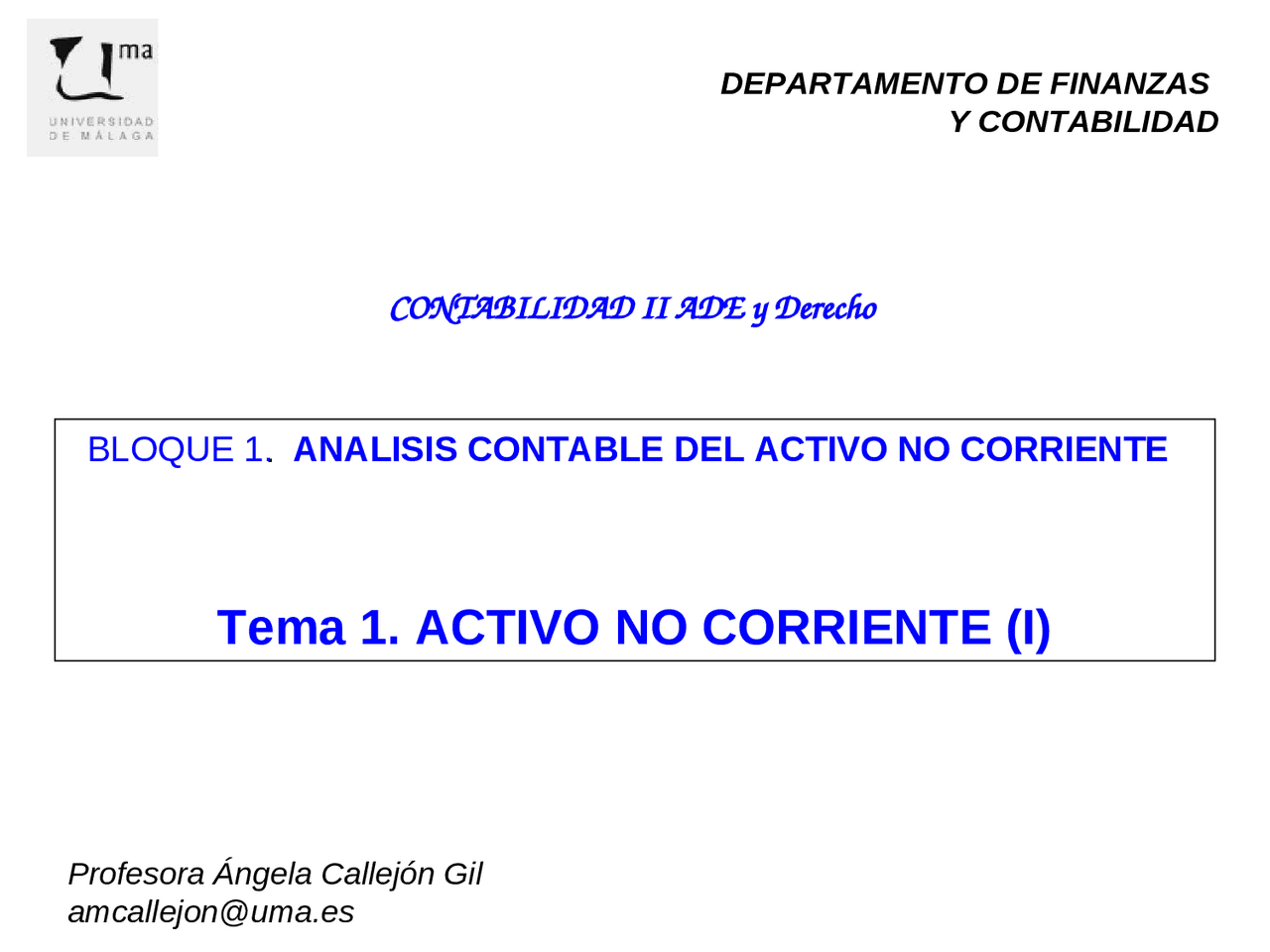 Contabilidad Ii Apuntes Docsity