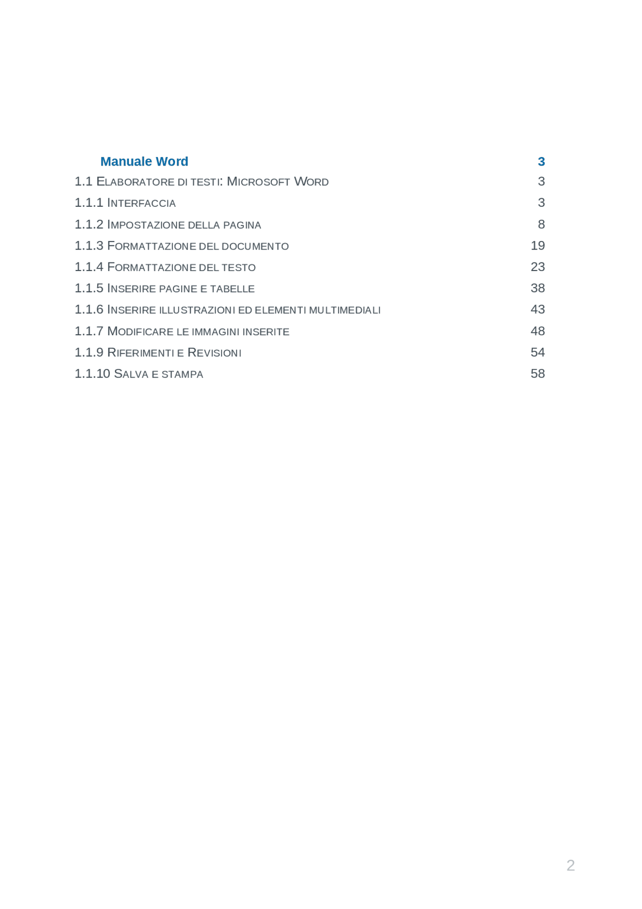 Guida all'utilizzo di microsoft word | Study notes Computer science ...