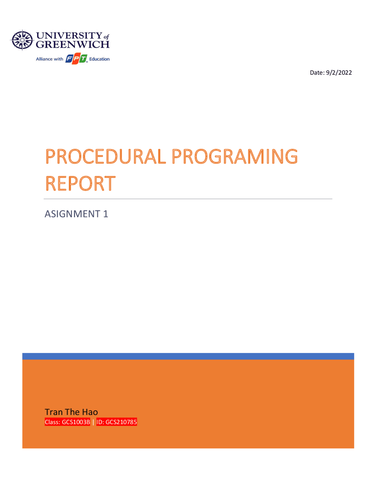 Assignment 1 Prog102 Docsity 