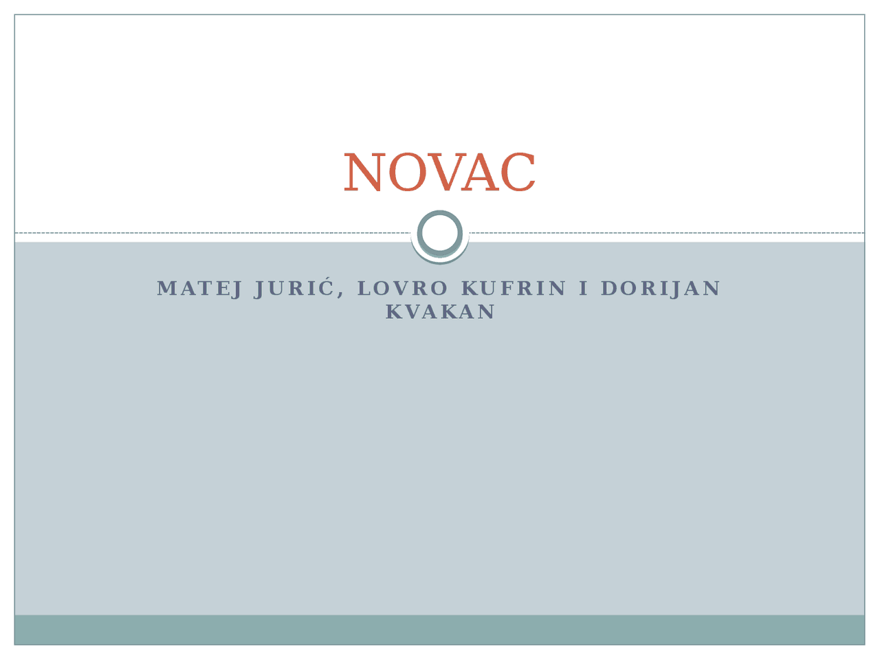 Novac - bankarstvo i monetarna ekonomija | Vežbe' predlog Monetarna ...