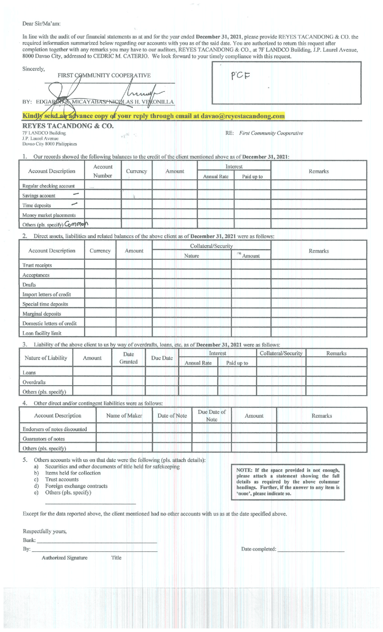 Pcf mandalupe - Docsity