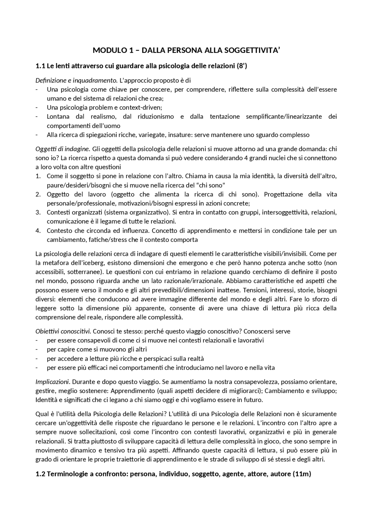 Appunti e slide dispensa - Docsity