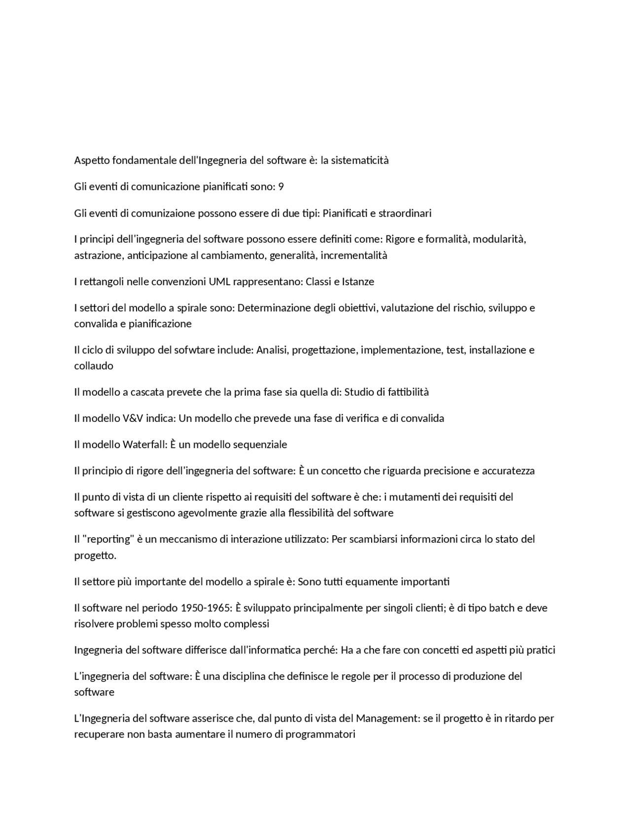 Ingegneria Del Software Banca Dati Test Ingegneria Informatica L8