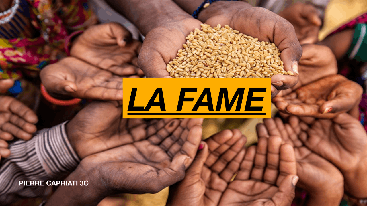 Parla della fame nel mondo di oggi - Docsity