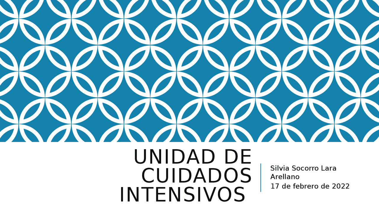 Descripcion y generalidades de la uci - Docsity