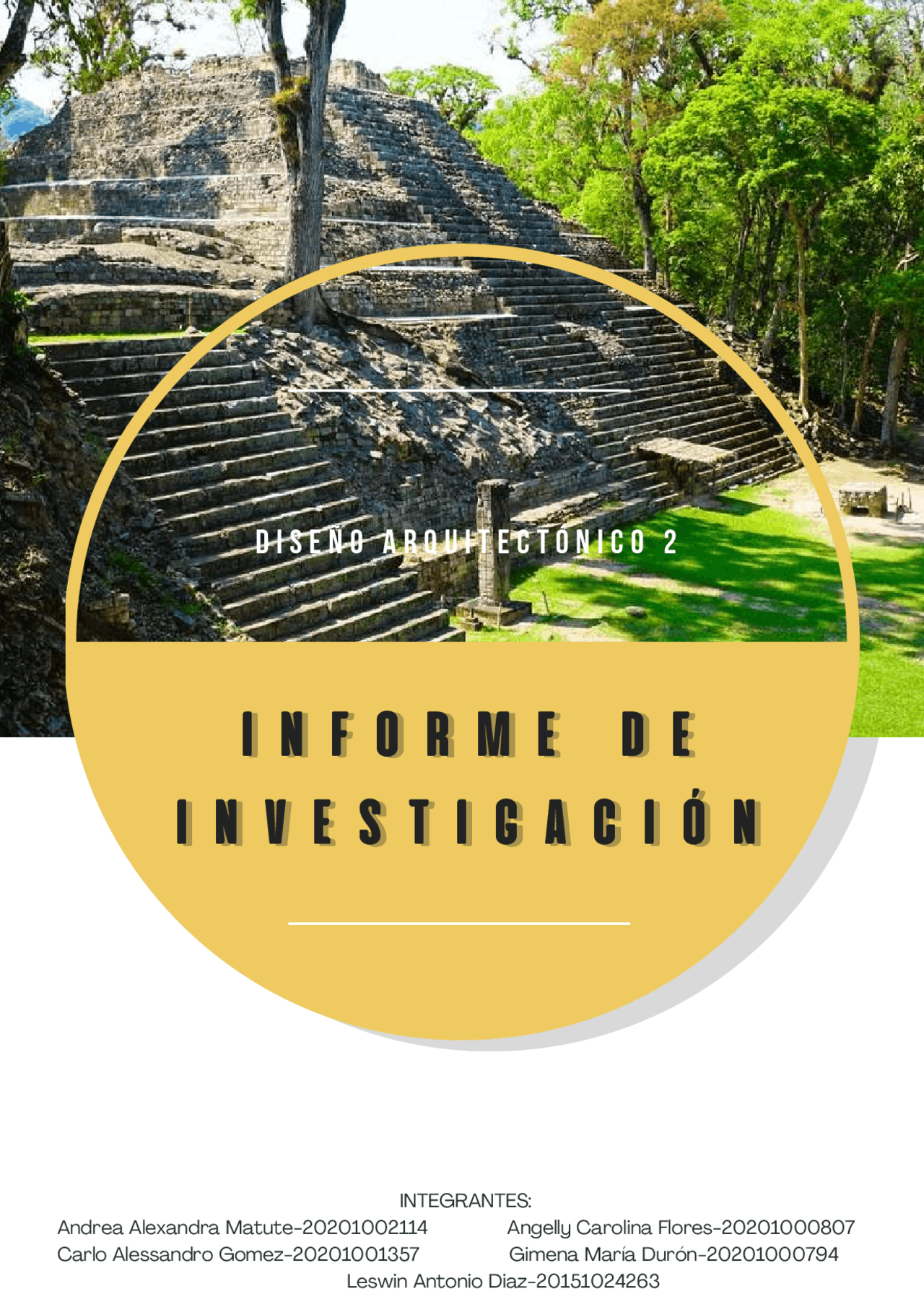 Informe de investigacion - Docsity