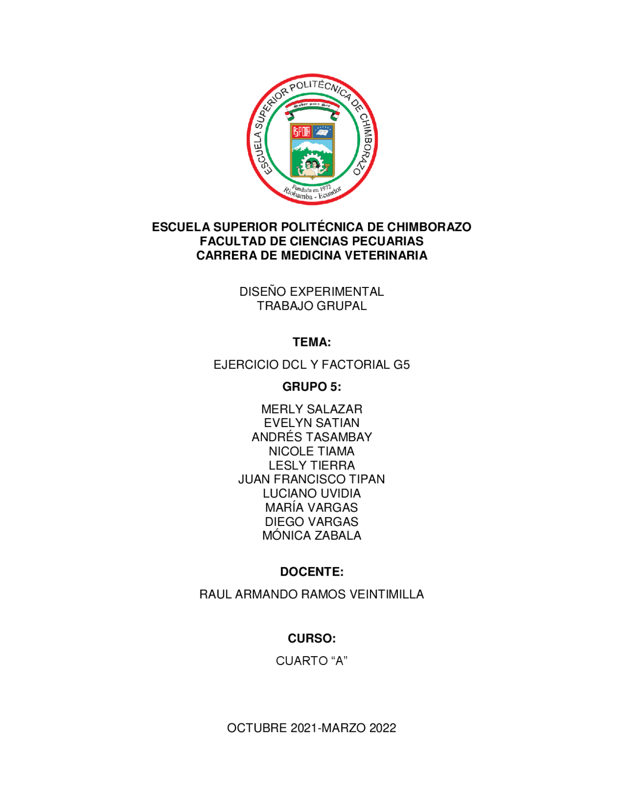 Ejercicios mef dcl y factoriales - Docsity