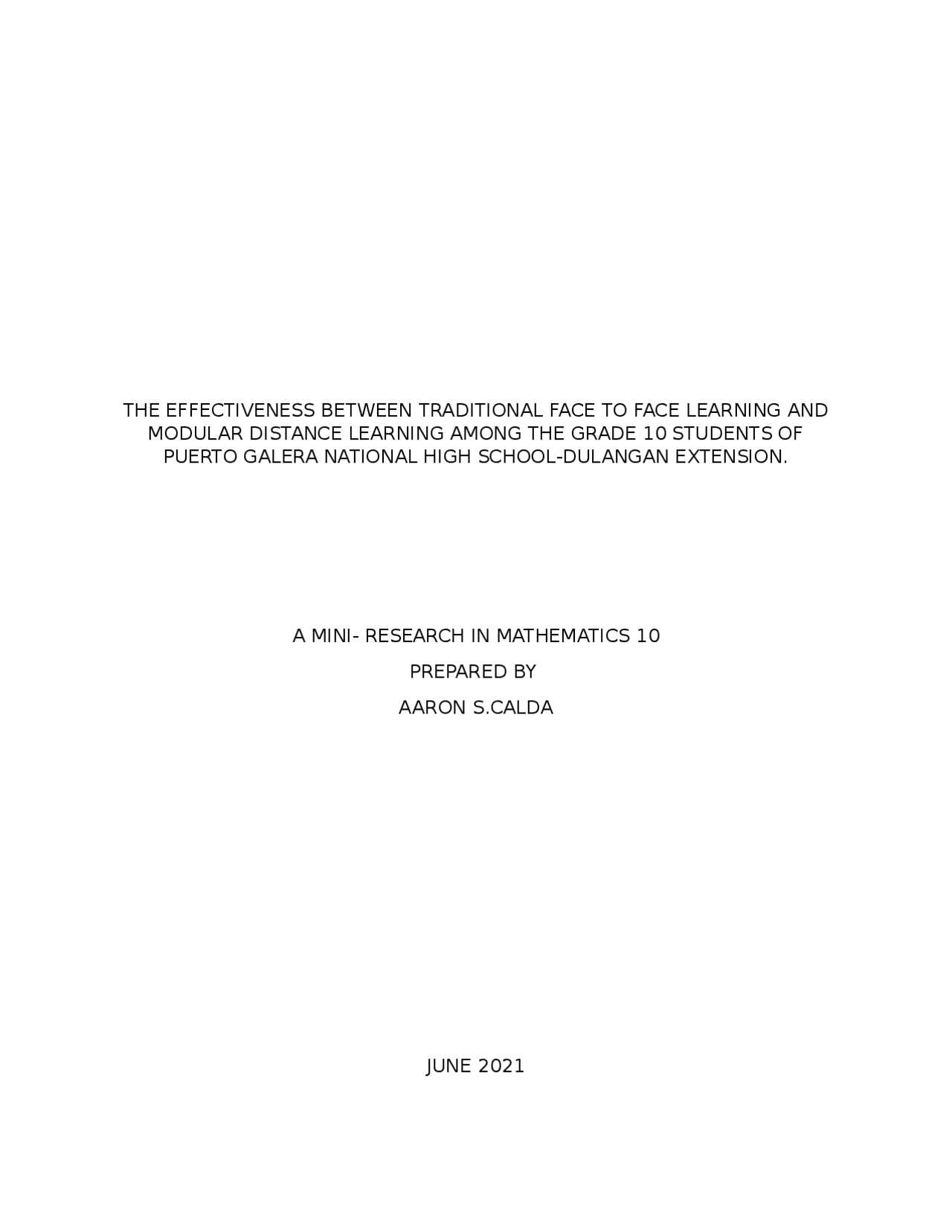 Forms Of Research Hypothesis Context Docsity