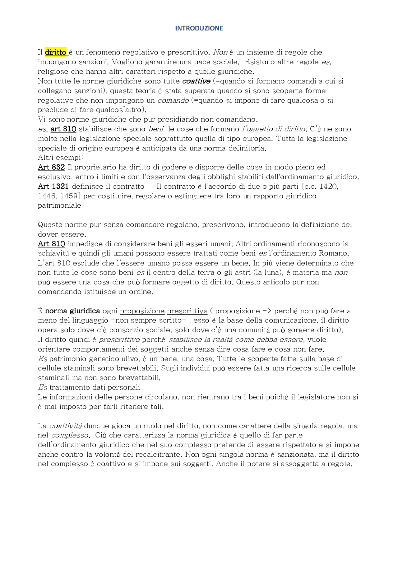 Diritto Sanzioni E Norme Docsity