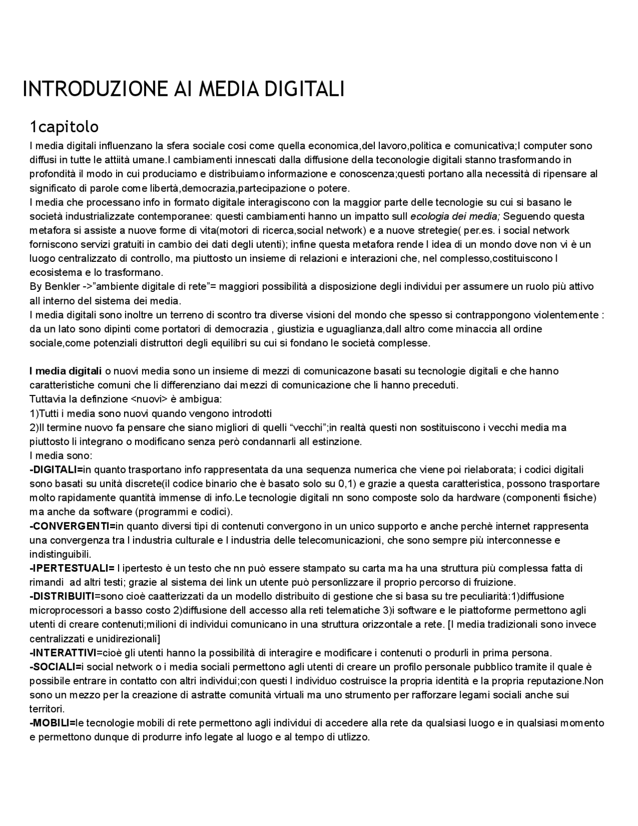 Introduzione Ai Media Digitali Libro Di Adam Arvidsson E Alessandro