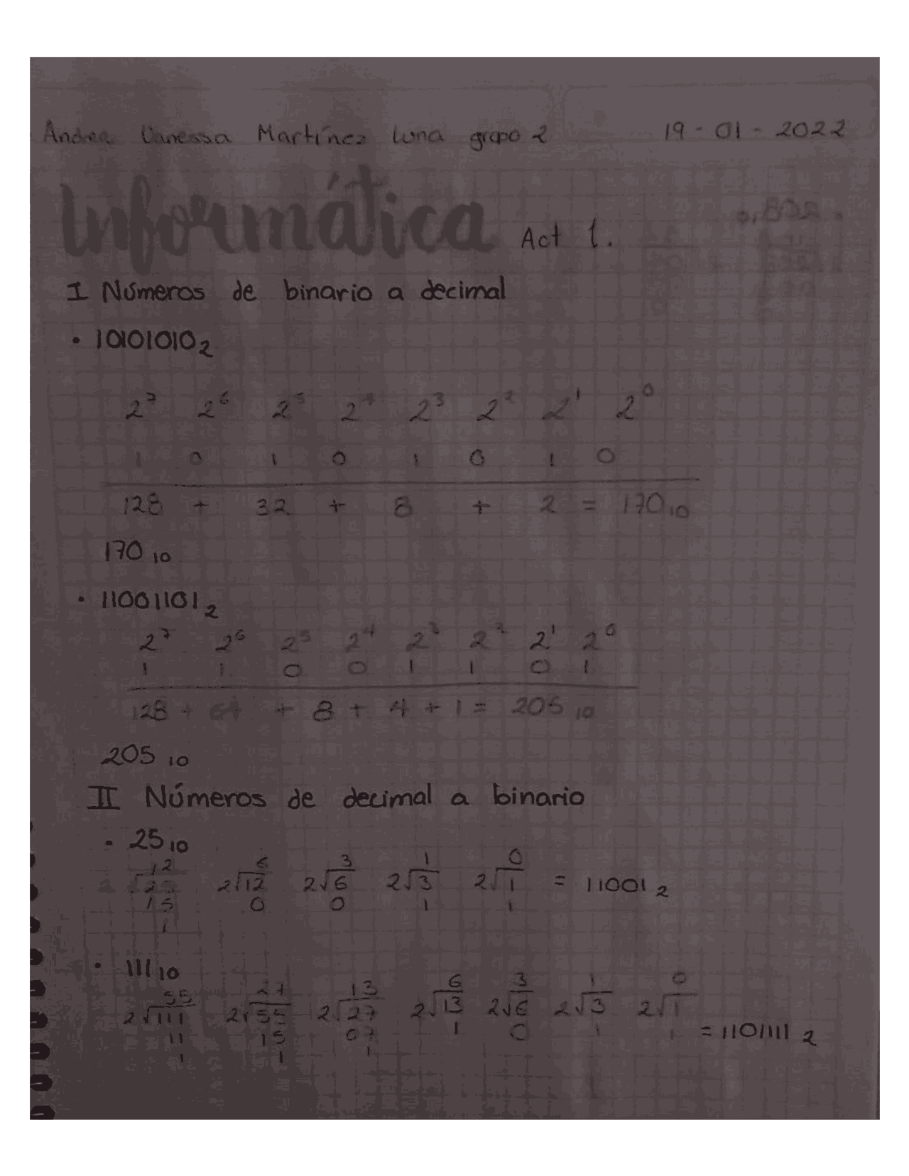 Ejercicios Informatica - Docsity