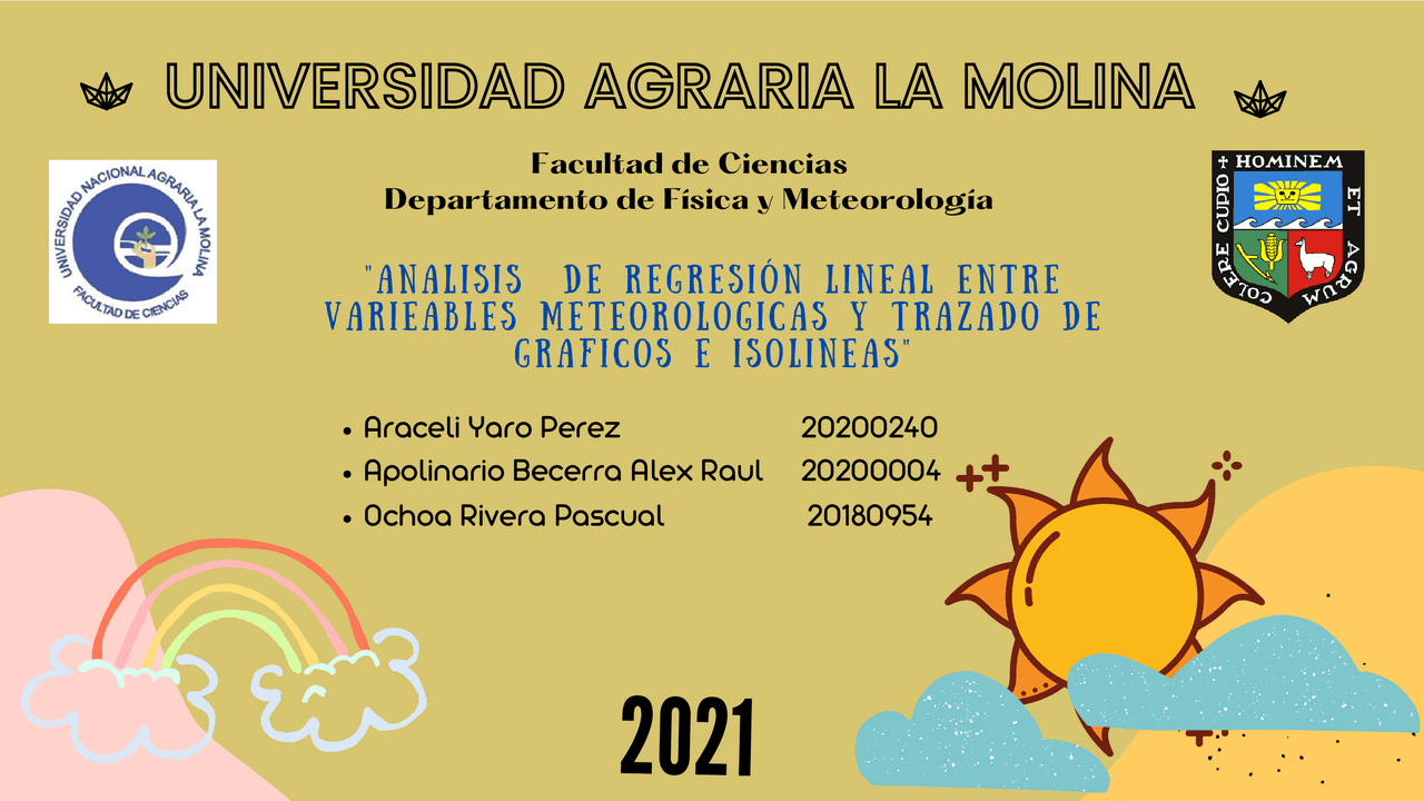 Analisis De Regresión Lineal Resúmenes De Meteorología Docsity