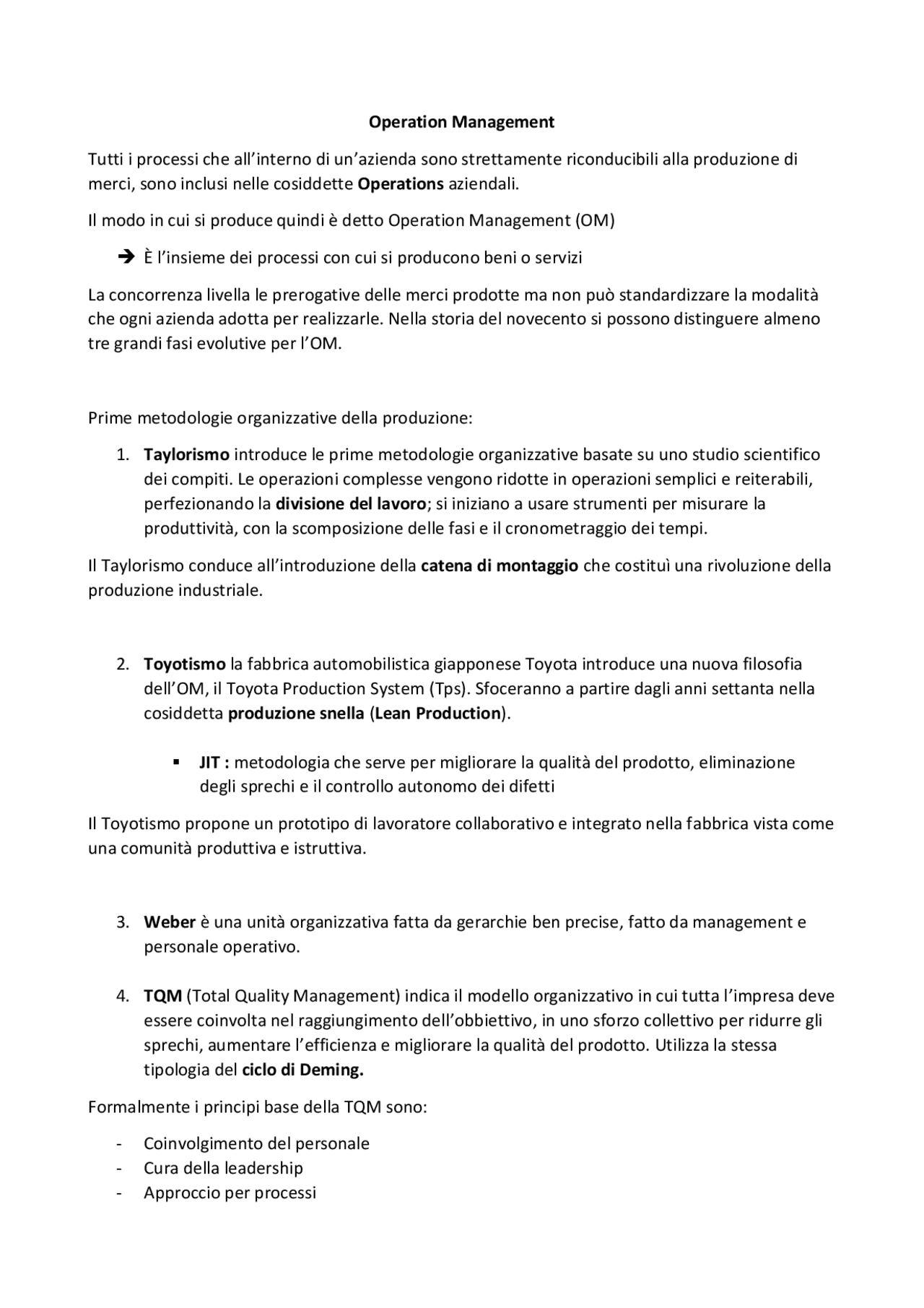 Riassunto Lezione Su Diversi Argomenti Docsity
