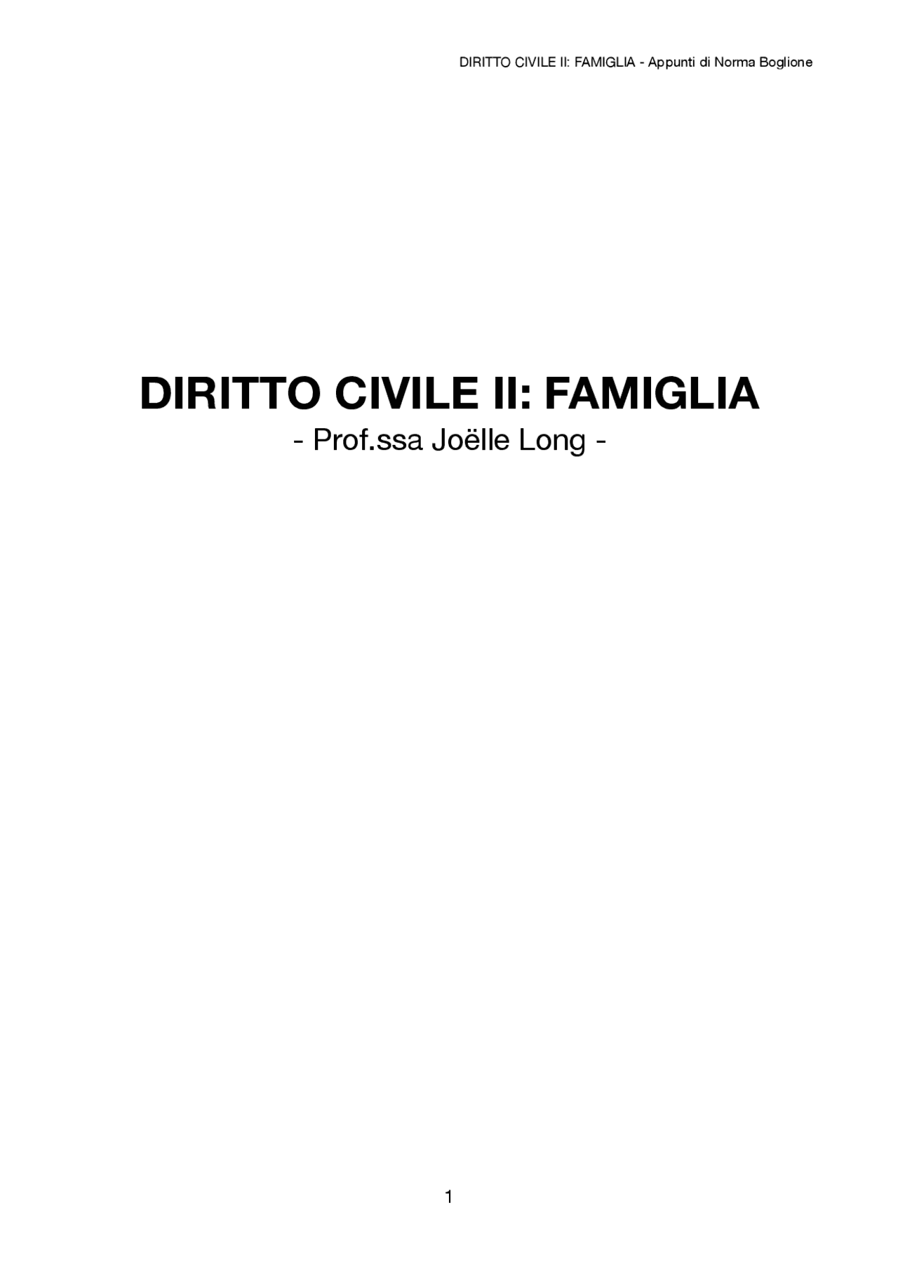 Dispense Diritto Di Famiglia Docsity