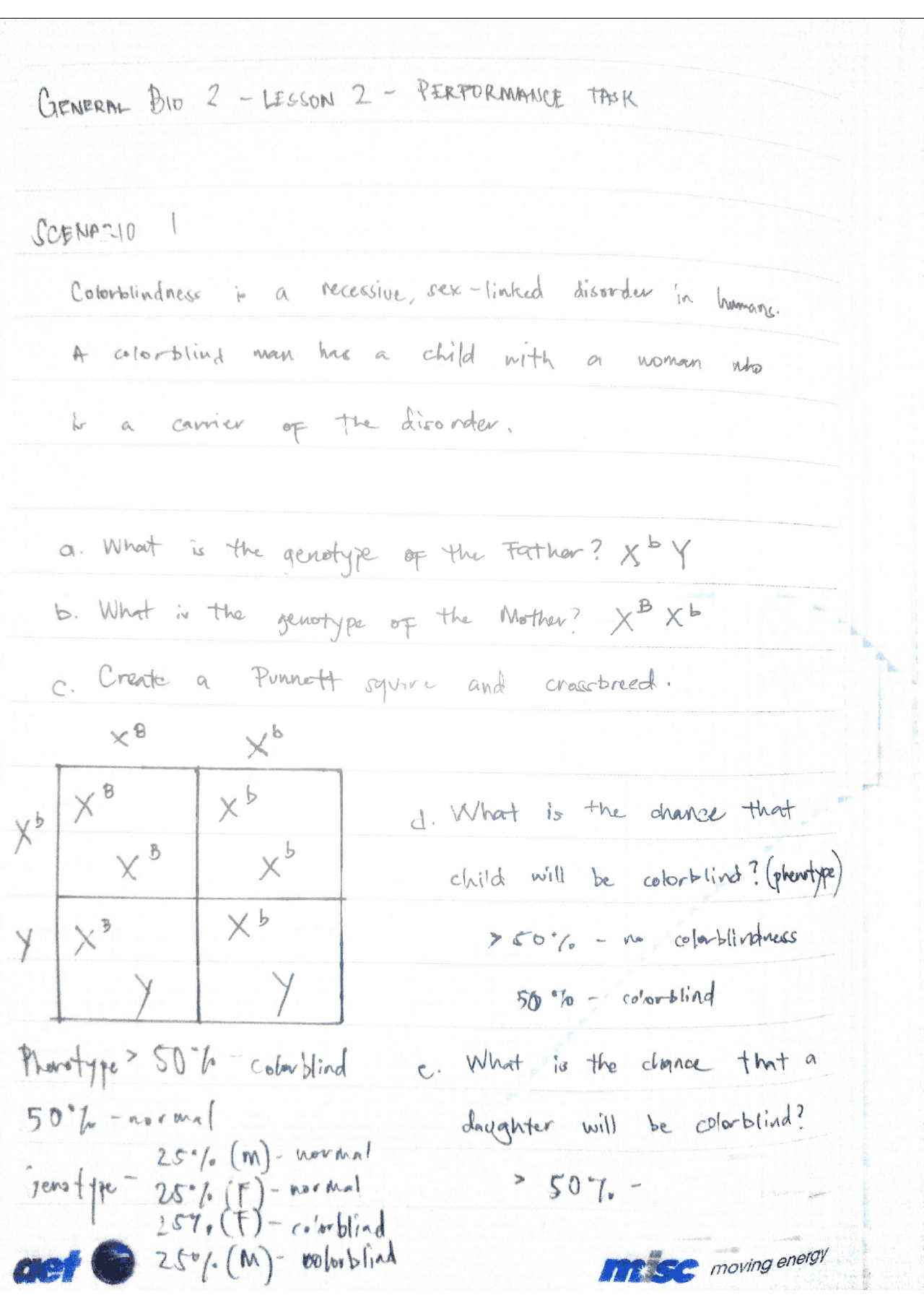 General Biology Exercise - Docsity