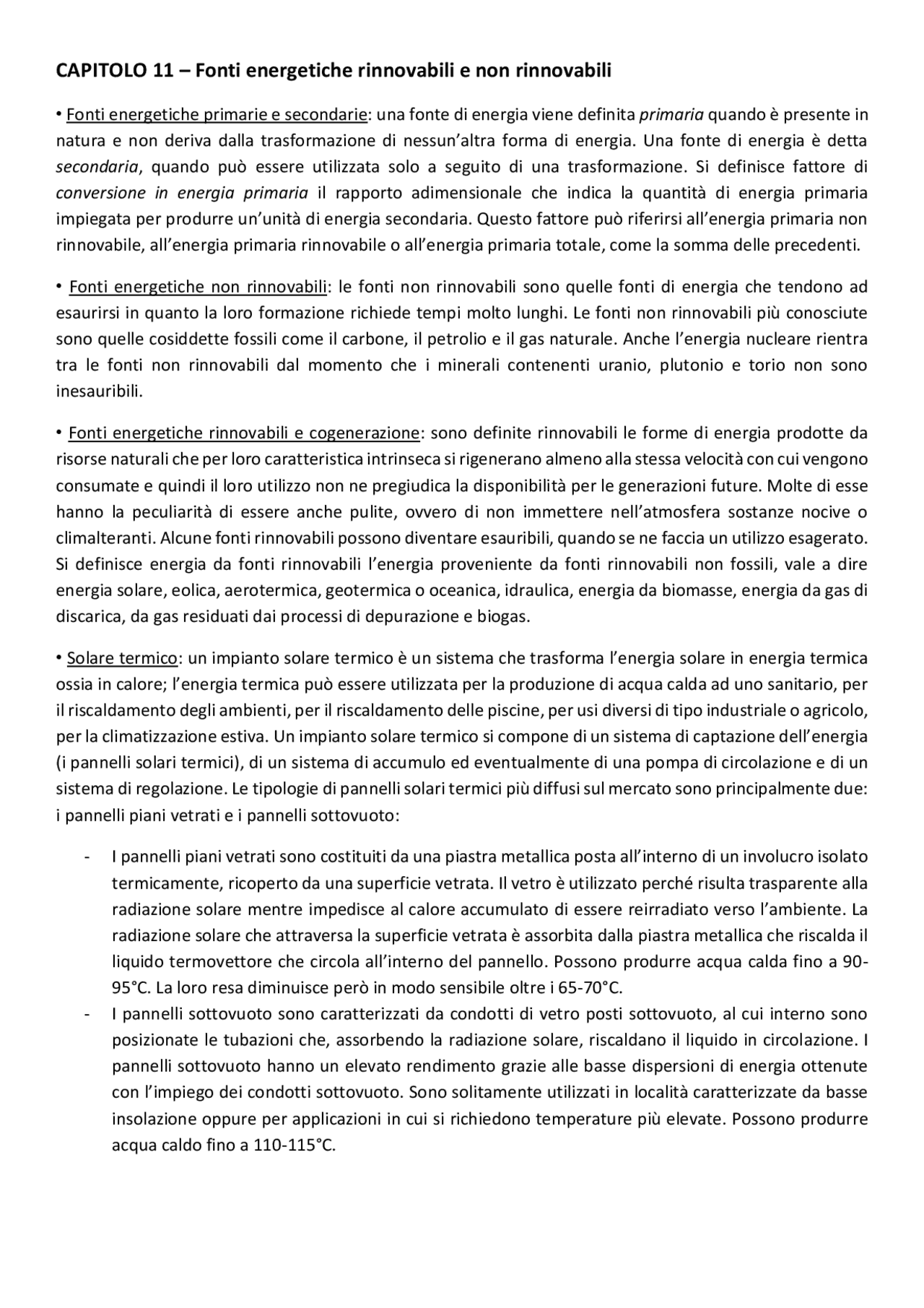 Impianti Tecnici Parte 3 Docsity