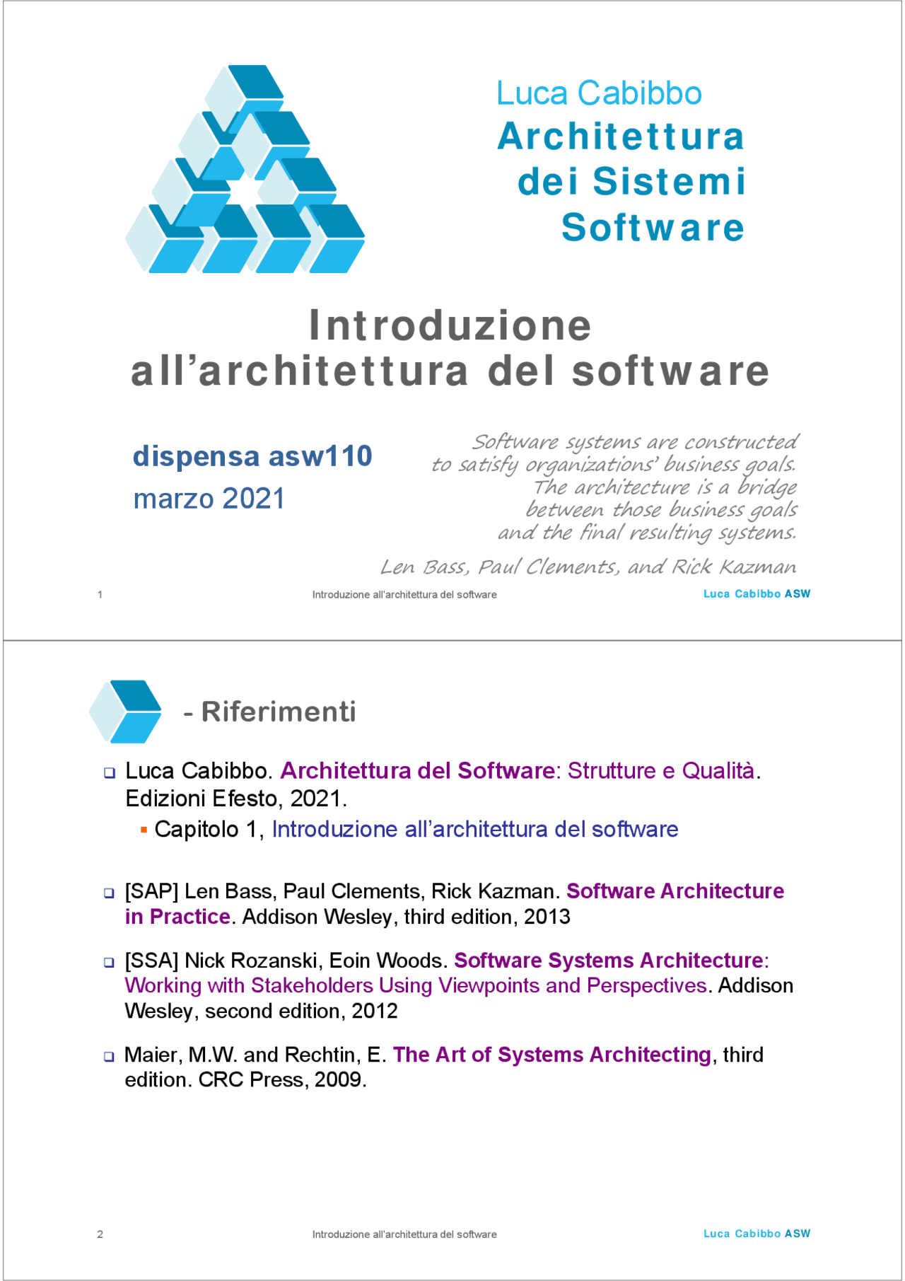 Architettura Ed Elaborazione Software Docsity