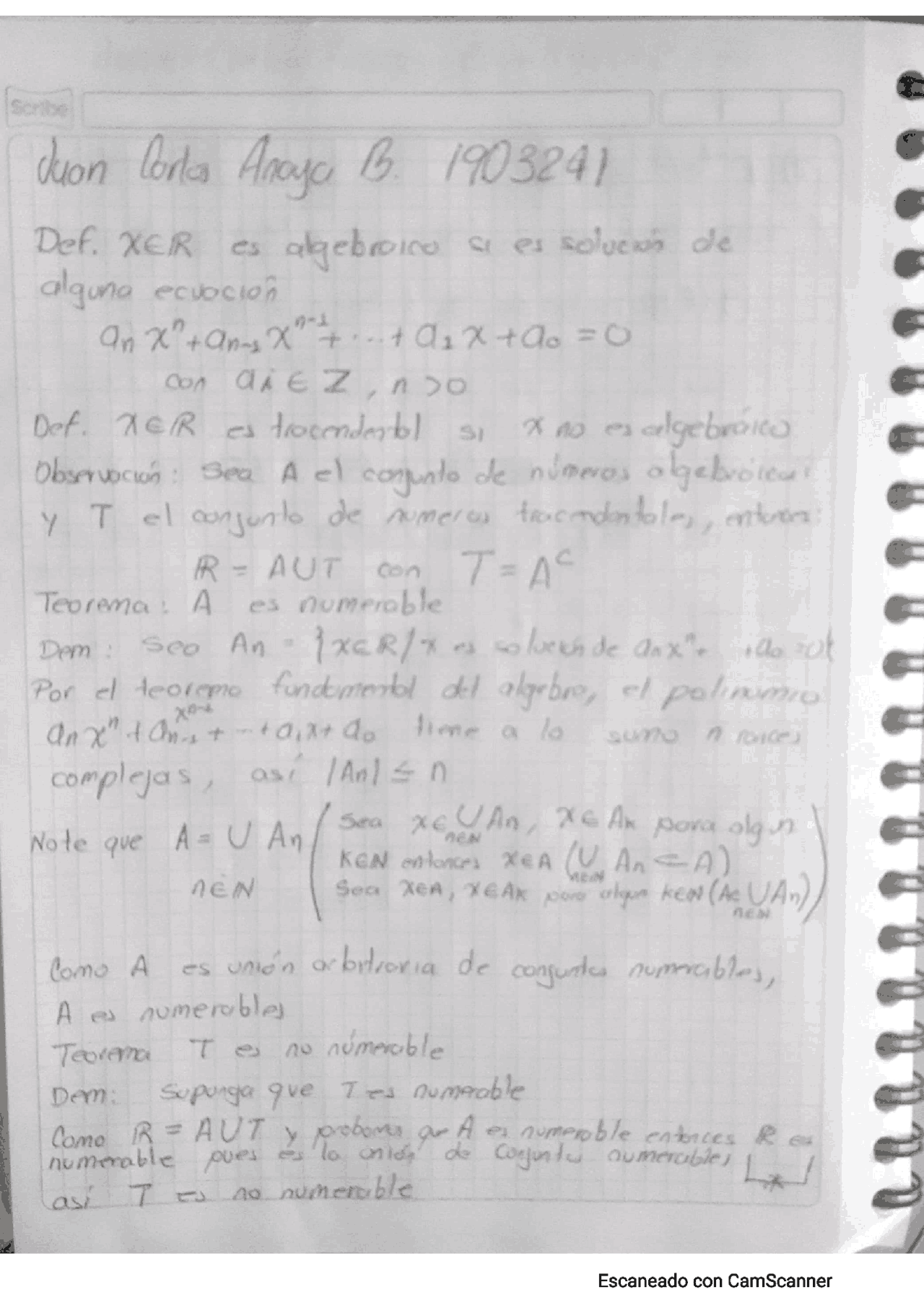 Teoría Conjuntos Teoria Résumés De Mathématiques Docsity