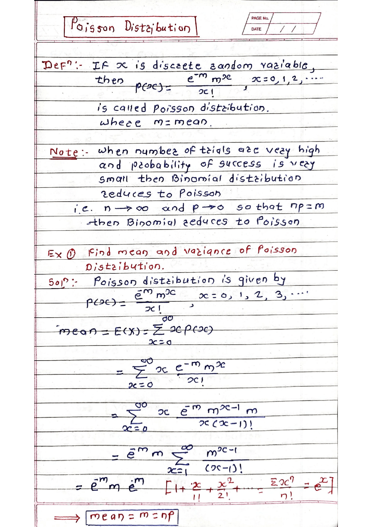 Poisson and Normal distribution-problems and solutions - Docsity