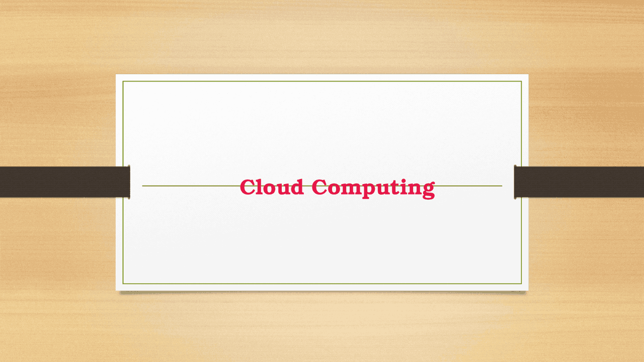 Cloud computing is the delivery of computing services - Docsity