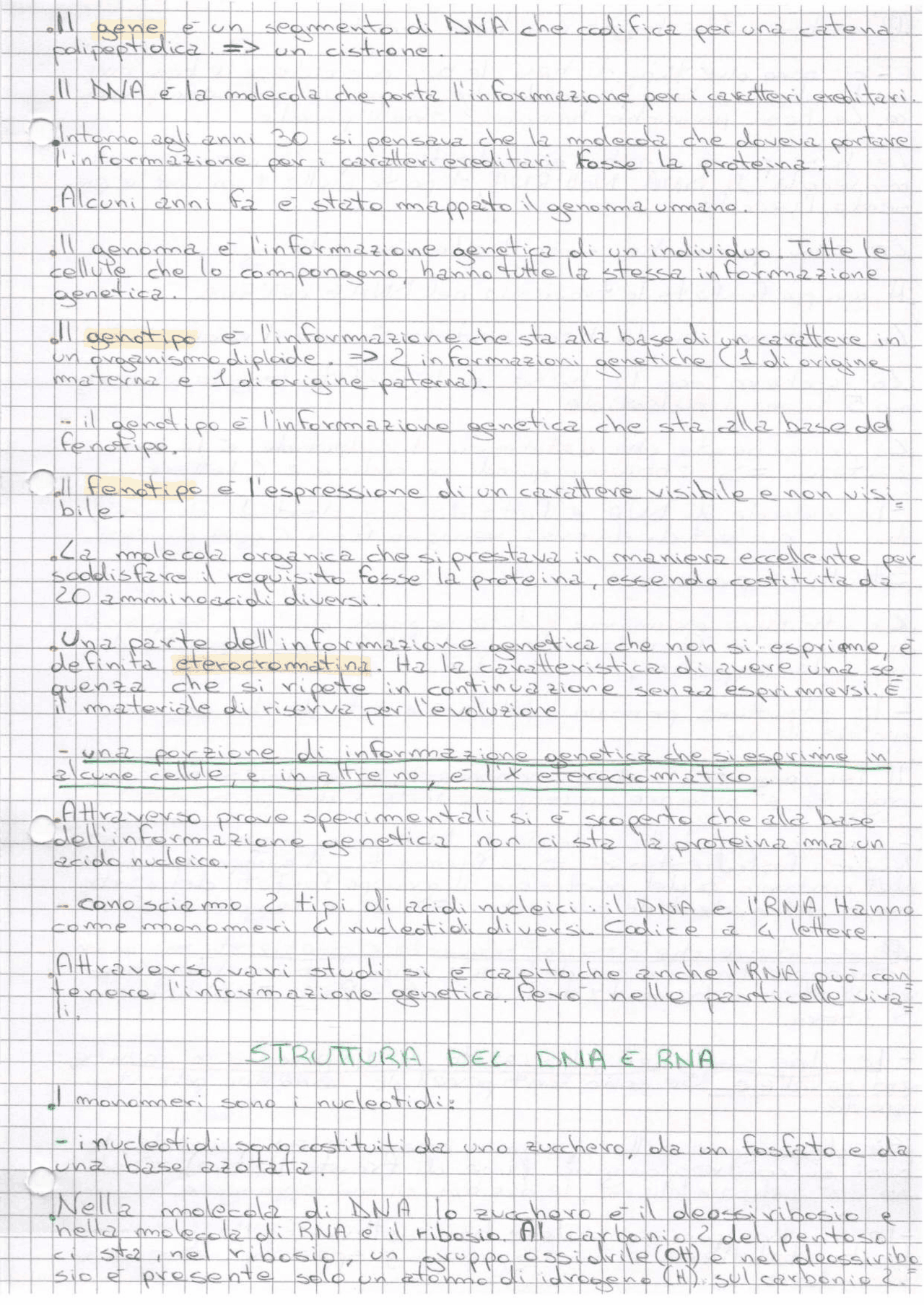 Appunti Di Genetica Generale Parte 5 Docsity