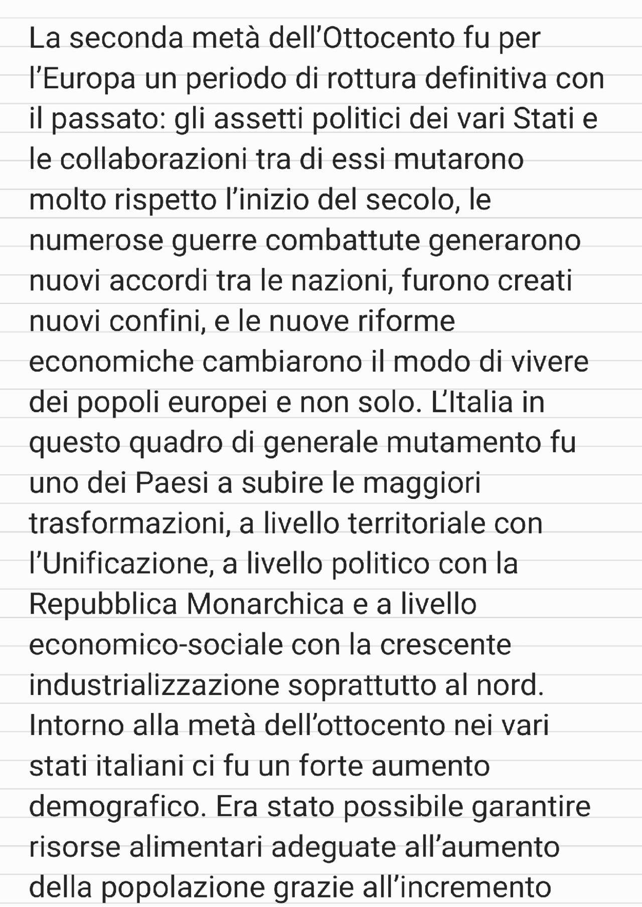 Il dibattito tra Destra e Sinistra risorgimentali in Italia - Docsity
