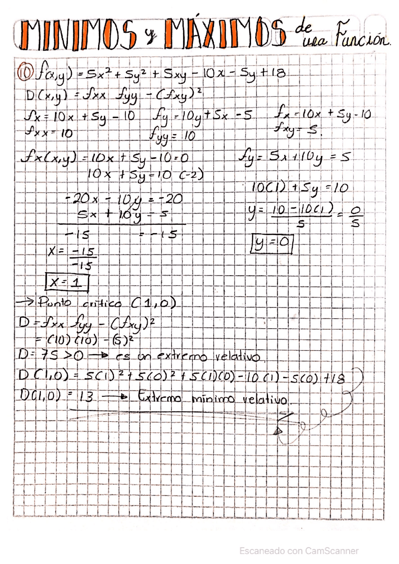 Ejercicios De Matemáticas Ejercicios De Matemáticas Docsity