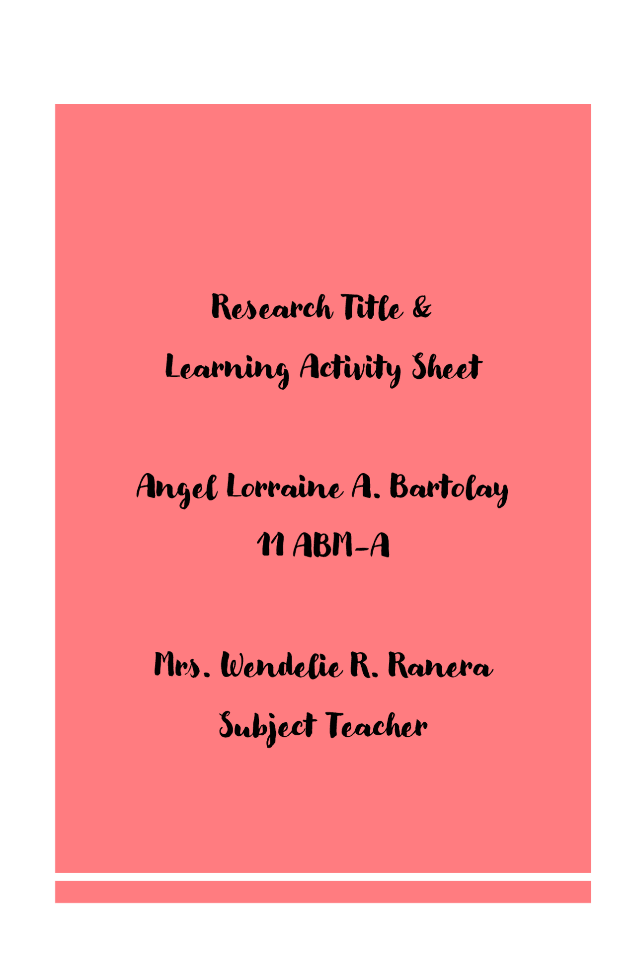 Practical Research Module Answers Docsity