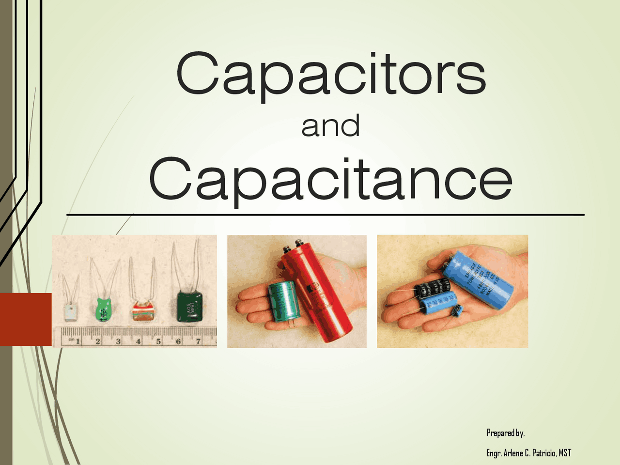 Capacitors Function And Concepts Docsity