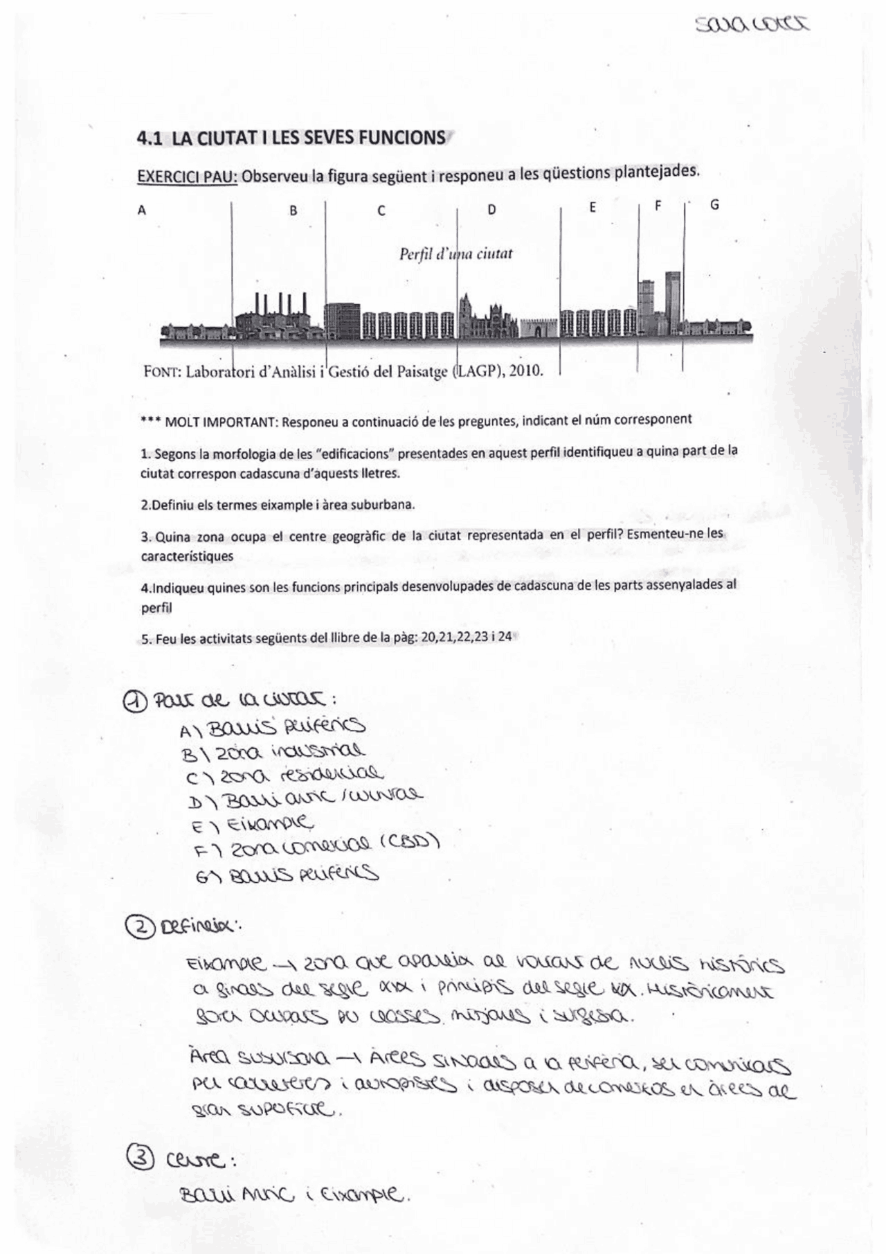 Exercici Selectivitat Ciutats Docsity