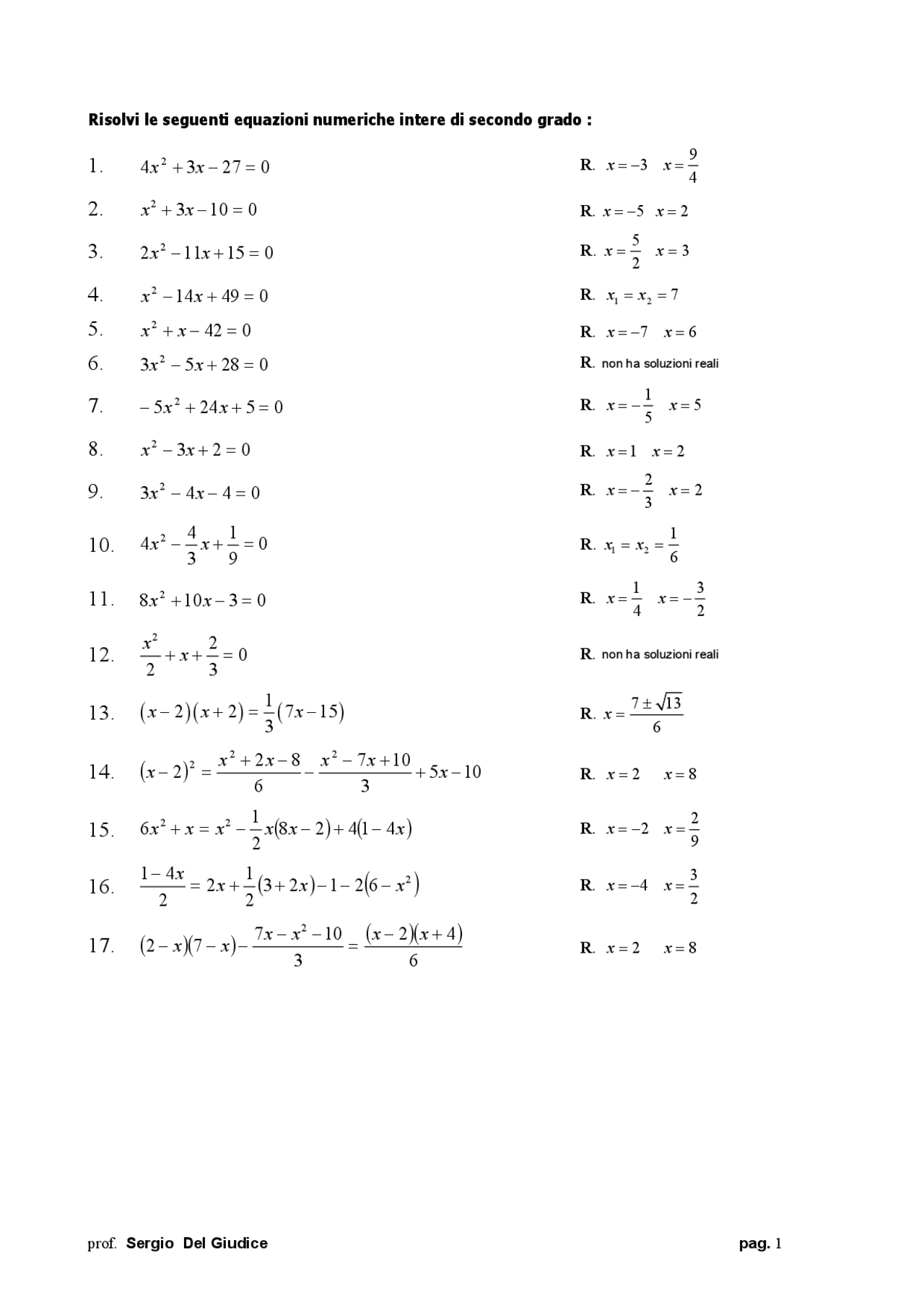 Domini 2 Variabili Analisi 1 Docsity