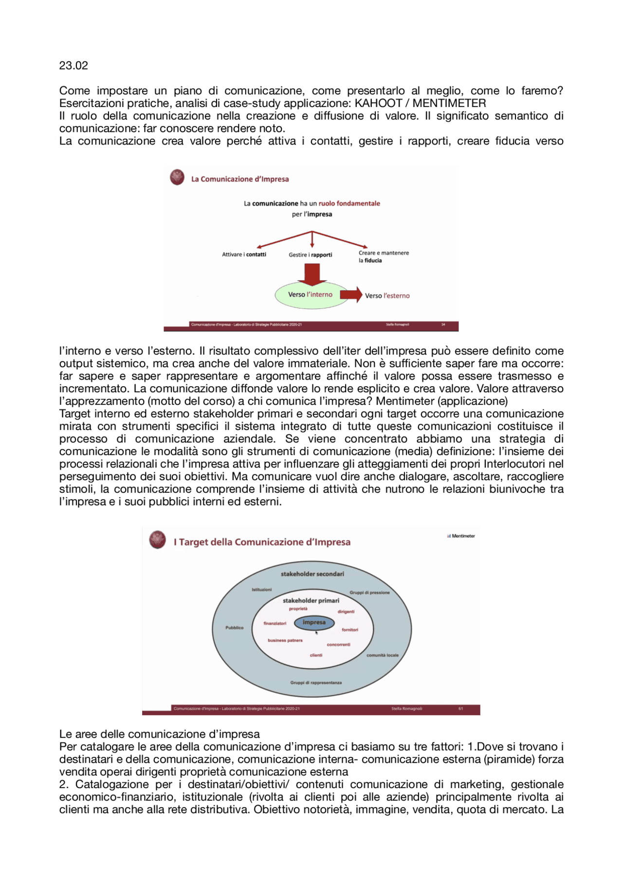 Strategie Pubblicitarie Docsity