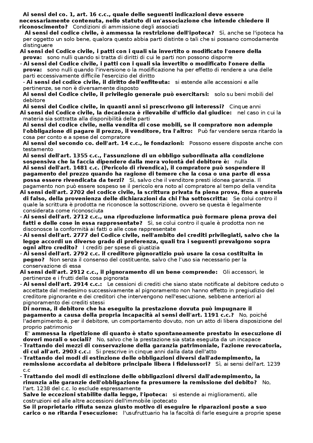 Civile Schema Di Diritto Docsity