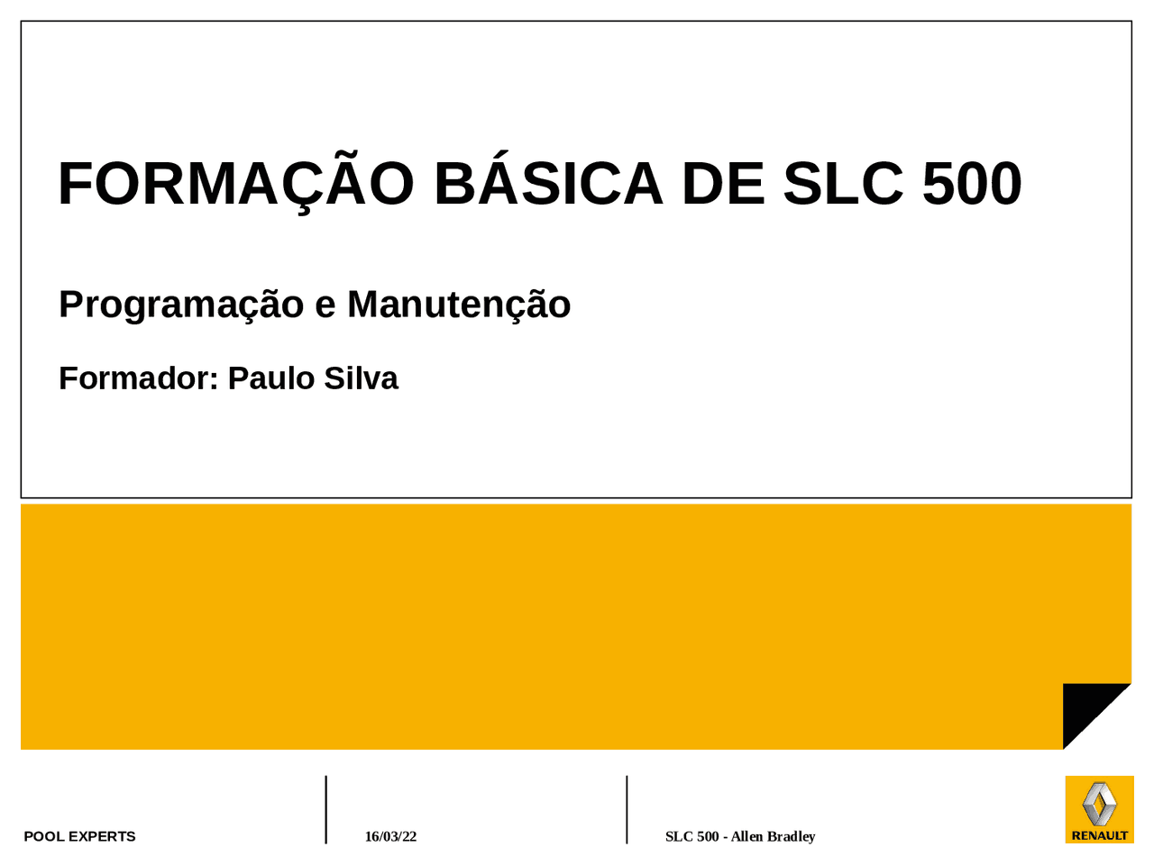 Curso Aplicado E Basico Dos Clps Allen Bradley Docsity