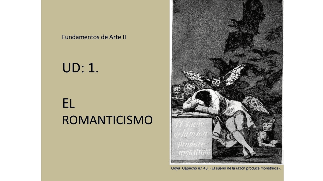 El romanticismo (presentación) - Docsity