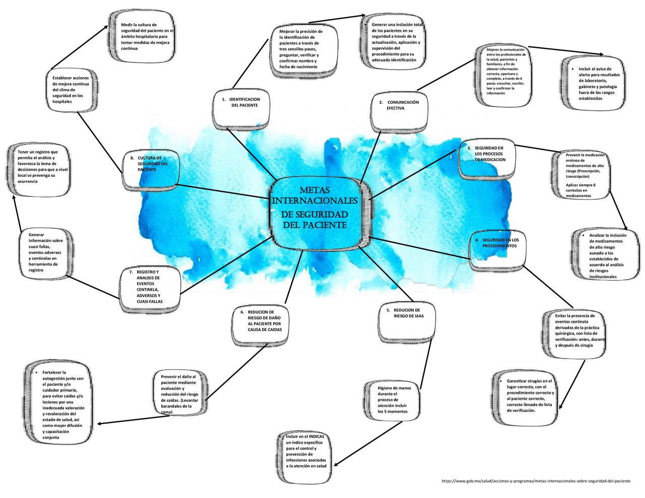 Metas internacionales | Esquemas y mapas conceptuales de Enfermería comunitaria | Docsity