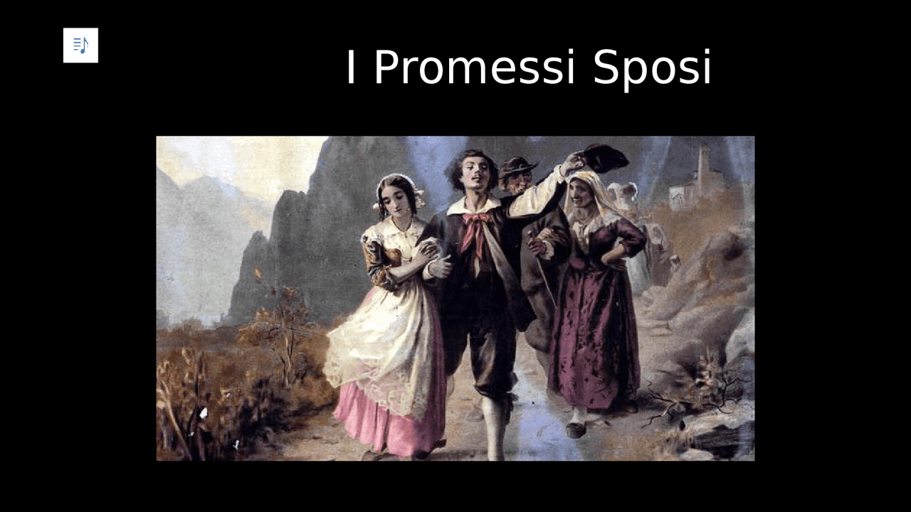 Powerpoint su "I Promessi Sposi" | Slide di Italiano | Docsity