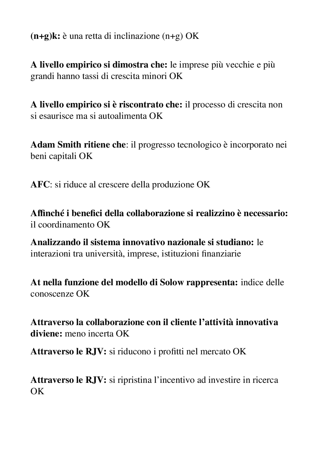 Economia Applicata Paniere Risposte Chiuse Profssa Laino Antonella