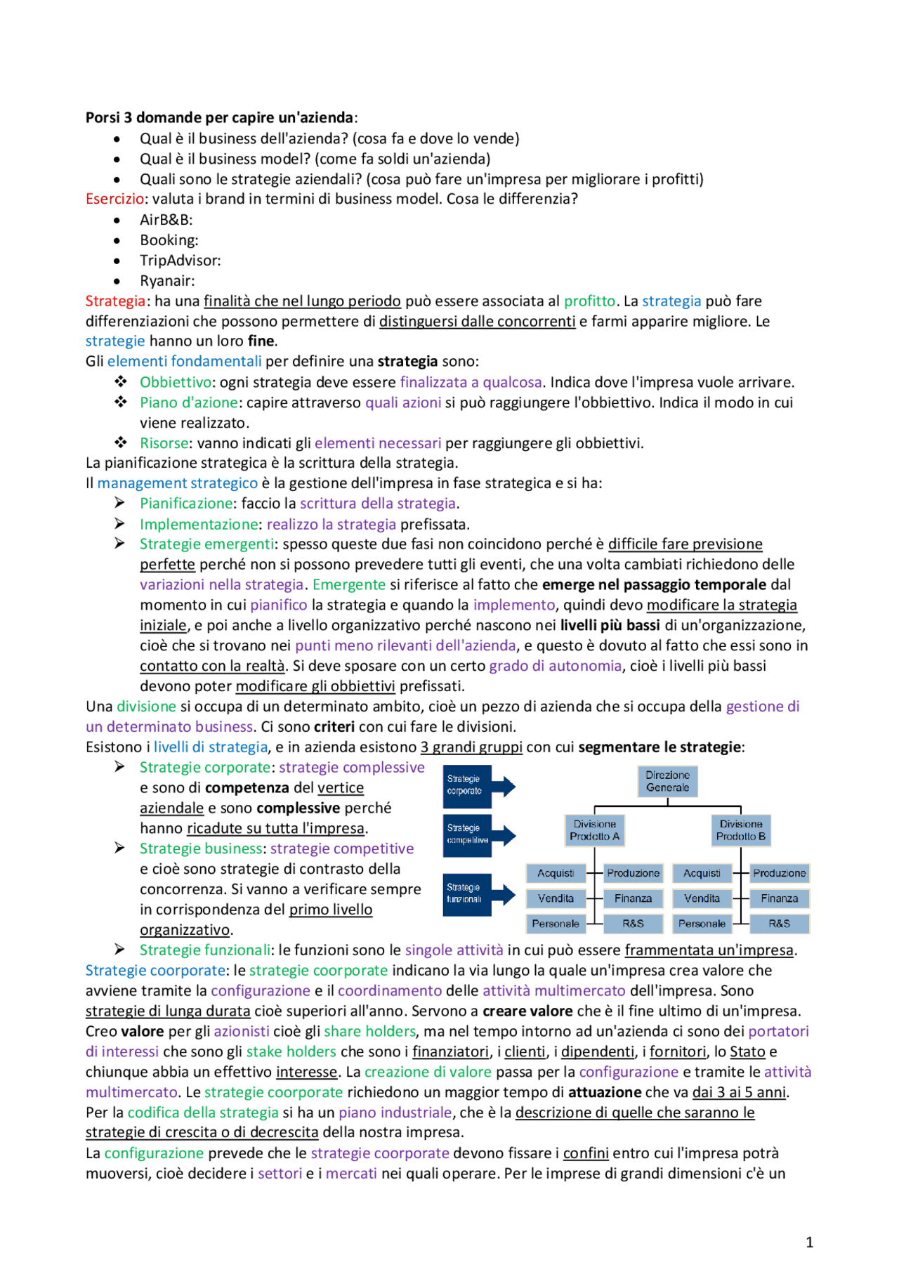 Programmazione E Controllo Luiss Libro E Appunti Docsity