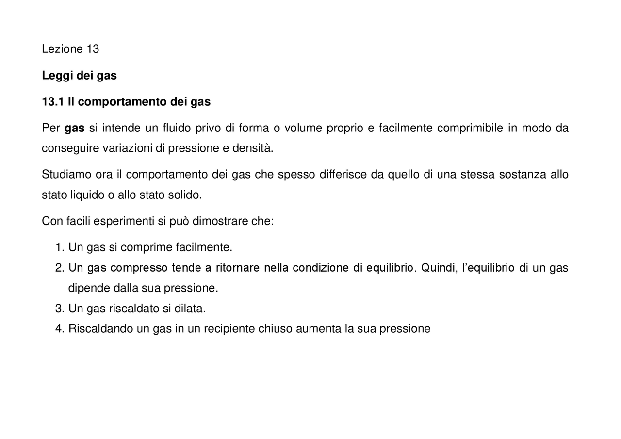 Lezione 13 Elettricità Fisica Slide Di Fisica Docsity