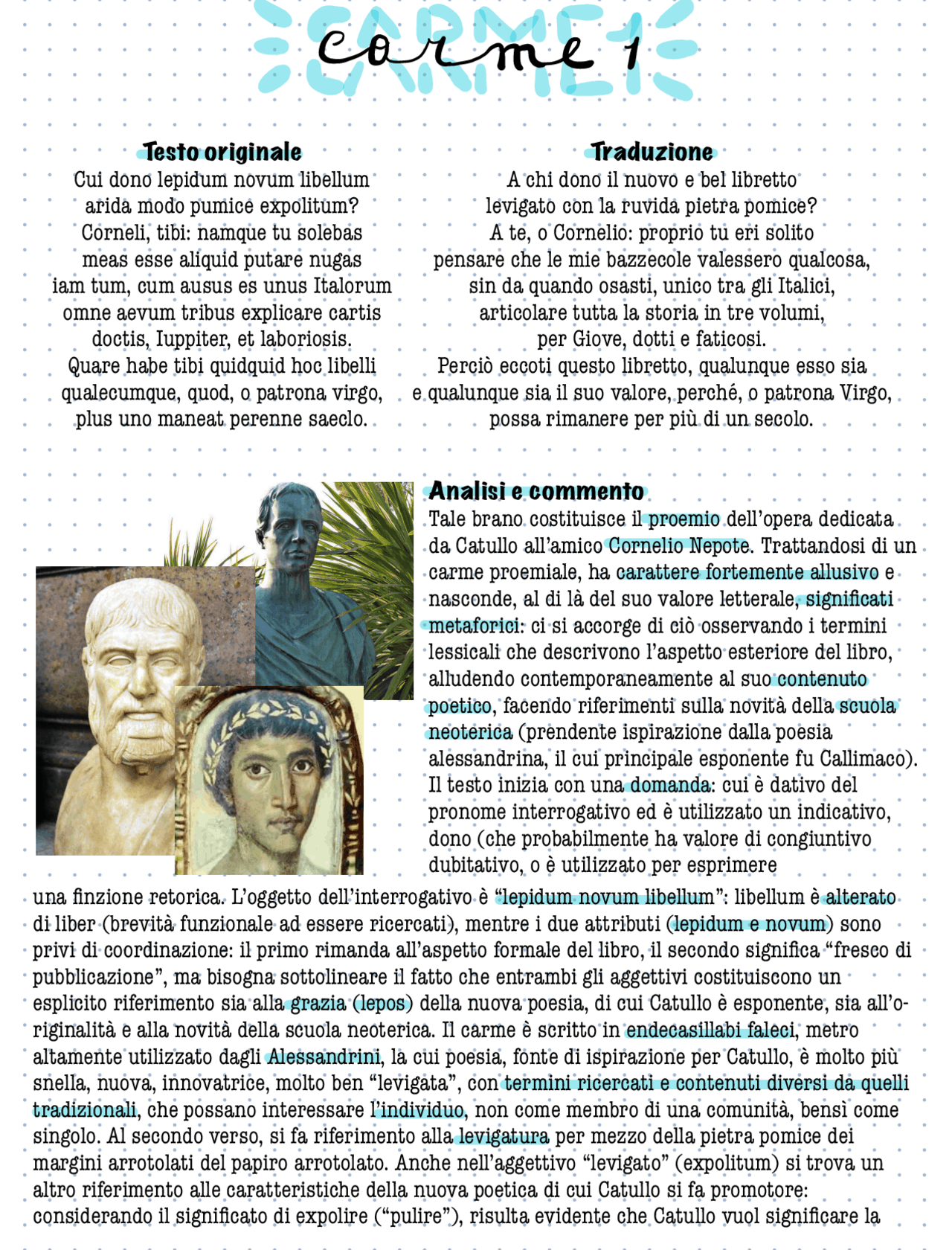 Poeta Latino Catullo Docsity