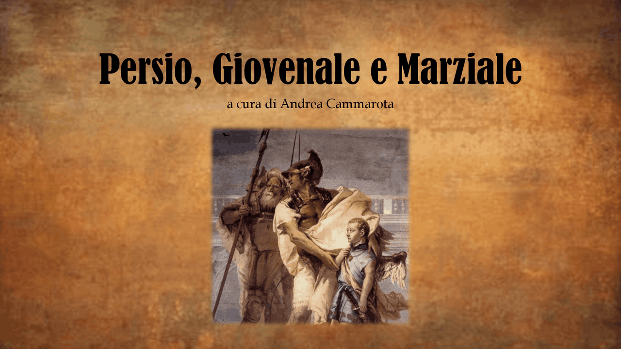 Persio Giovenale E Marziale Docsity