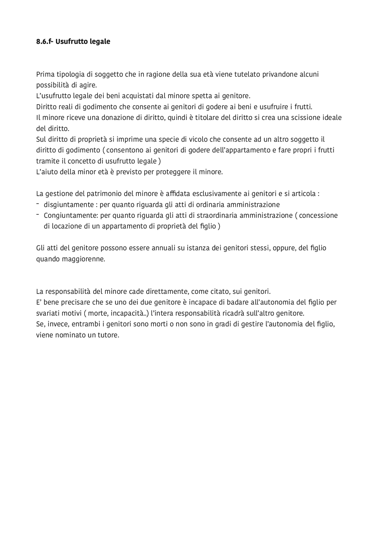 Appunti Di Diritto Privato Docsity