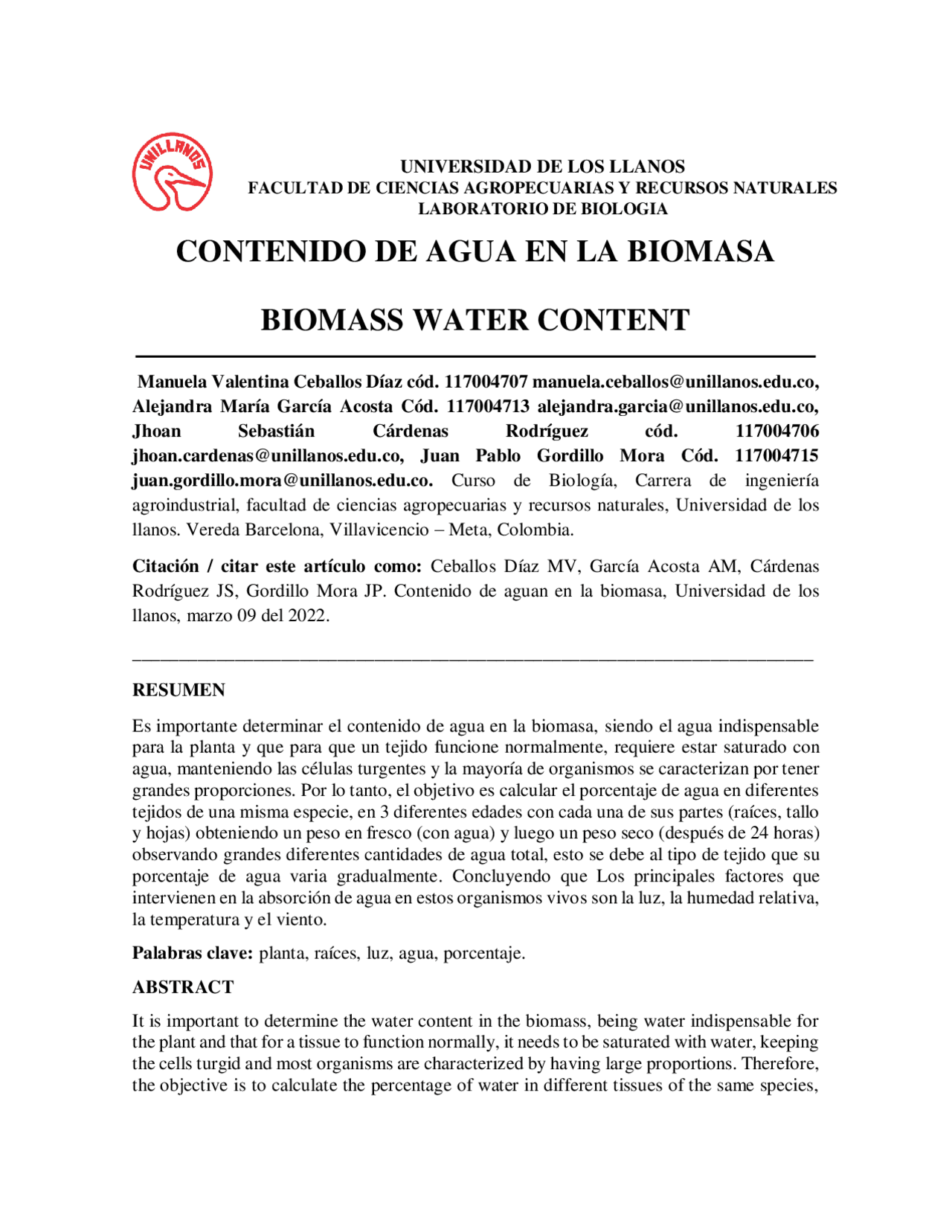 Quimica General Y Aplicada Resúmenes De Química Docsity