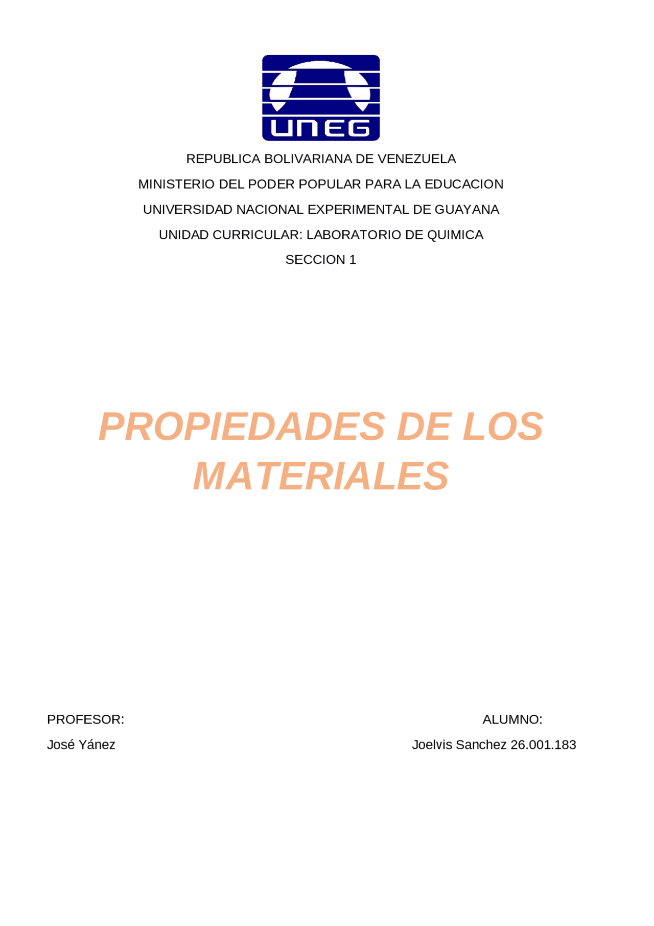 Ciencia De Los Materiales Docsity