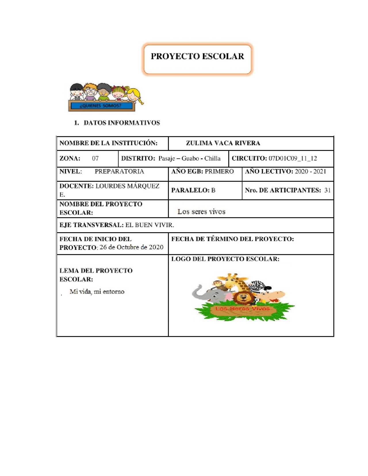Apuntes De Biologia Seres Vivos Docsity