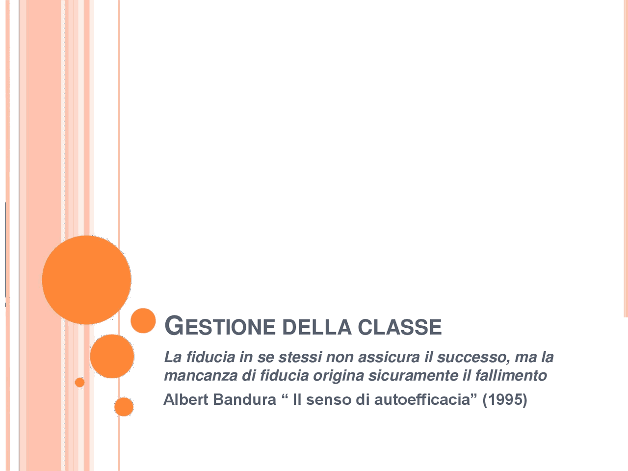 Gestione Della Classe Docsity